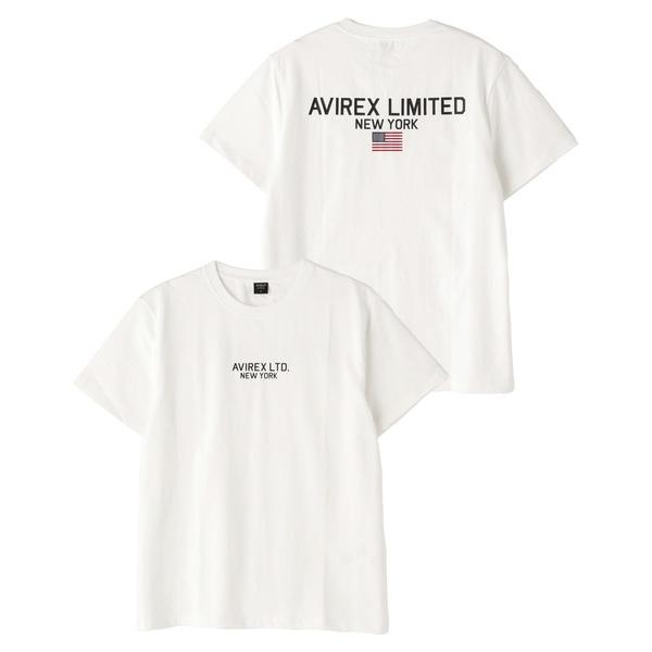 ZOZO問い合わせ番号:103626779ショップ:AVIREX，アヴィレックスブランド:AVIREX，アヴィレックス商品名:《WEB＆DEPOT限定》AVIREX LIMITED NY T-SHIRT / リミテッド ニューヨーク ティー...