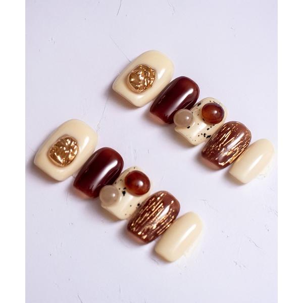 ※このアイテムは返品・交換対象外商品です。コスメ商品ZOZO問い合わせ番号:103626994ショップ:KONVINI，コンビニブランド:KONVINI，コンビニ商品名:【not a nail】水光マグネットデザインショートネイルチップカテ...