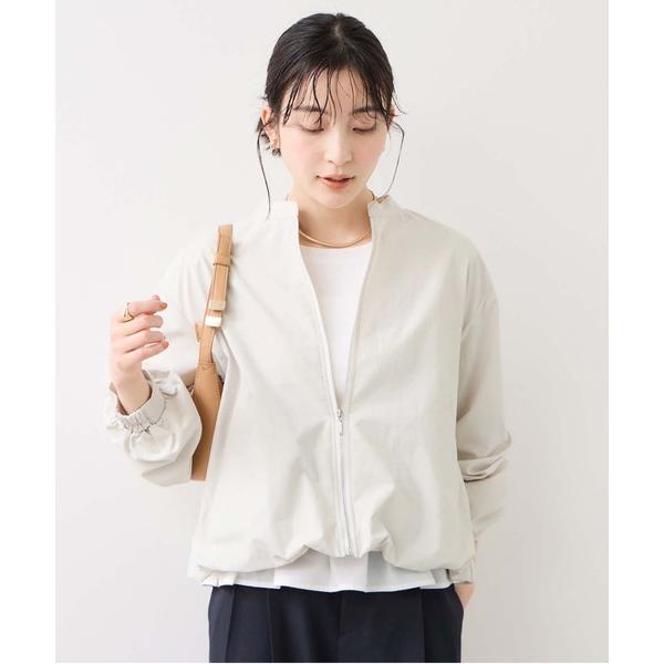 ZOZO問い合わせ番号:103627192ショップ:VIS，ビスブランド:VIS，ビス商品名:ボリュームバルーンブルゾン/UVケア・イージーケアカテゴリ:ジャケット/アウター>ブルゾンブランド品番:2026-A-BVL36030素材:...