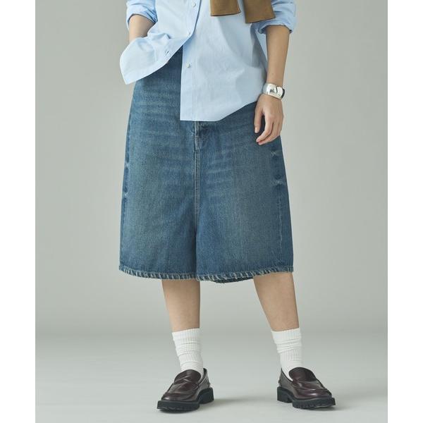 ZOZO問い合わせ番号:103627325ショップ:Curensology，カレンソロジーブランド:Curensology，カレンソロジー商品名:Curensology(カレンソロジー)/＜＆RC＞ワイドルーズハーフデニムパンツカテゴリ:パ...