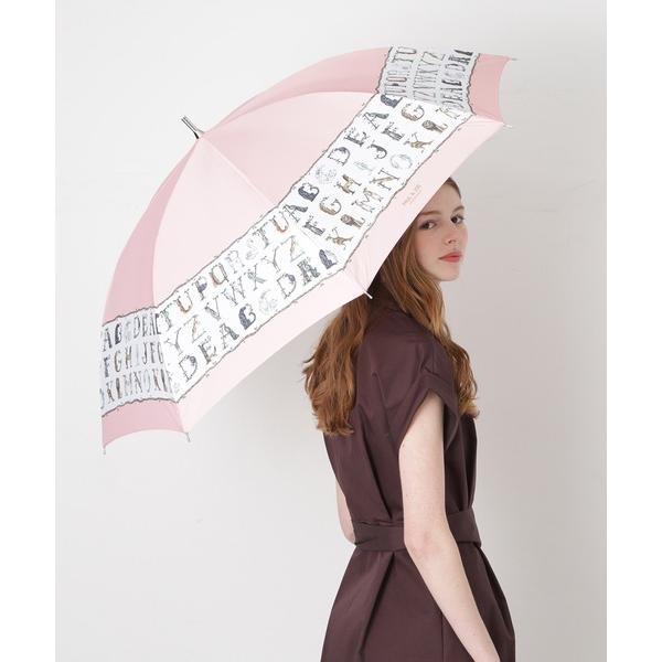 ZOZO問い合わせ番号:103627395ショップ:MOONBAT，ムーンバットブランド:PAUL&amp;JOE，ポールアンドジョー，MOONBAT，ムーンバット商品名:長傘 雨傘 UV 竹手元 ”ABC GARDEN”カテゴリ:ファッシ...