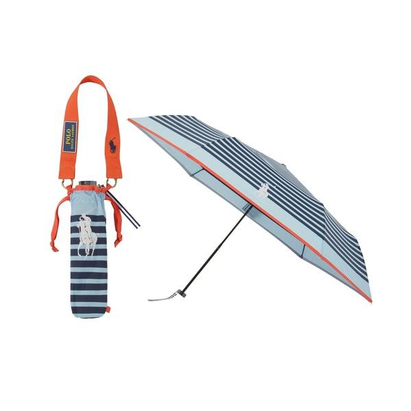 ZOZO問い合わせ番号:103627399ショップ:MOONBAT，ムーンバットブランド:POLO RALPH LAUREN，ポロ ラルフ ローレン，MOONBAT，ムーンバット商品名:折りたたみ傘 雨傘 ストラップ付傘袋 ポロポニー ボー...