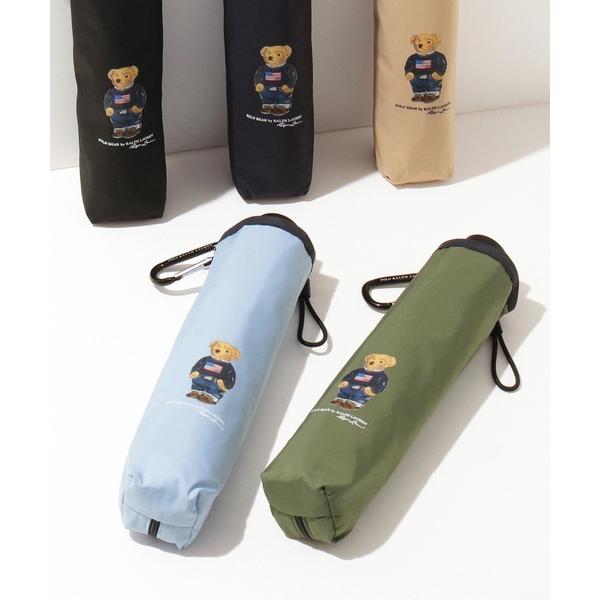 ZOZO問い合わせ番号:103627403ショップ:MOONBAT，ムーンバットブランド:POLO RALPH LAUREN，ポロ ラルフ ローレン，MOONBAT，ムーンバット商品名:【WEB限定】折りたたみ傘 雨傘 カラビナ付 フラッグ...