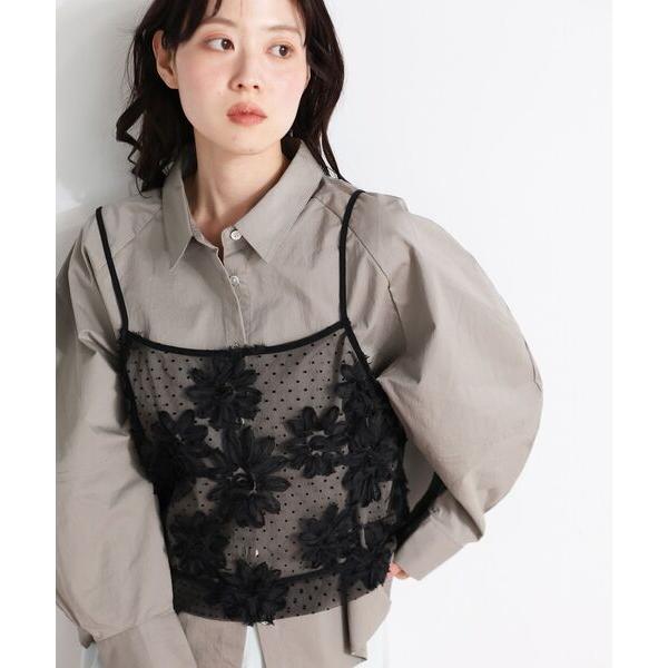 ZOZO問い合わせ番号:103627459ショップ:le.coeur blanc，ルクールブランブランド:le.coeur blanc，ルクールブラン商品名:TORRAZZO DONNAフローラルレースキャミカテゴリ:トップス>キャミ...