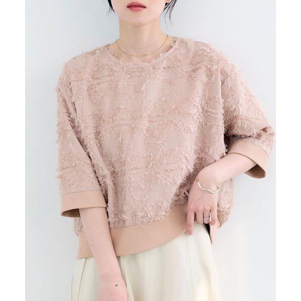 『タイムセール実施中』ZOZO問い合わせ番号:103627461ショップ:le.coeur blanc，ルクールブランブランド:le.coeur blanc，ルクールブラン商品名:《WEB限定アイテム》ジャガードクルーネックブラウスカテゴリ...