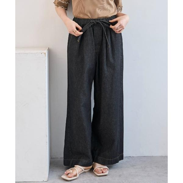 『タイムセール実施中』ZOZO問い合わせ番号:103627642ショップ:Auntie Rosa，アンティローザブランド:mil，ミル商品名:リラックス デニム ワイドパンツ【586189】カテゴリ:パンツ>デニムパンツブランド品番:...