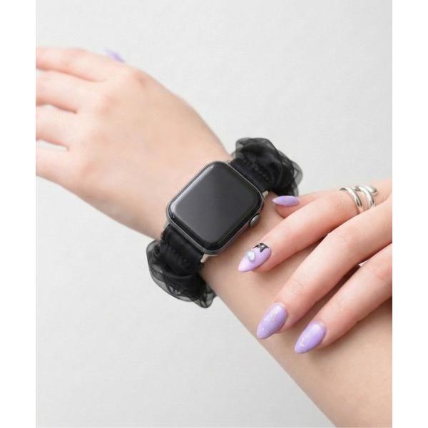 ZOZO問い合わせ番号:103627746ショップ:Histoire，イストワールブランド:styiro，スタイロ，histoire，イストワール商品名:Apple Watch Band シアーシュシュバンドカテゴリ:腕時計>デジタル...