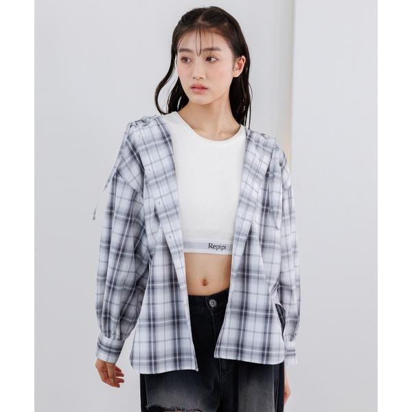 ZOZO問い合わせ番号:103627760ショップ:repipi armario，レピピアルマリオブランド:repipi armario，レピピ アルマリオ，10C REPIPI，ジューシーレピピ商品名:スソロゴショートタンクトップカテゴリ...