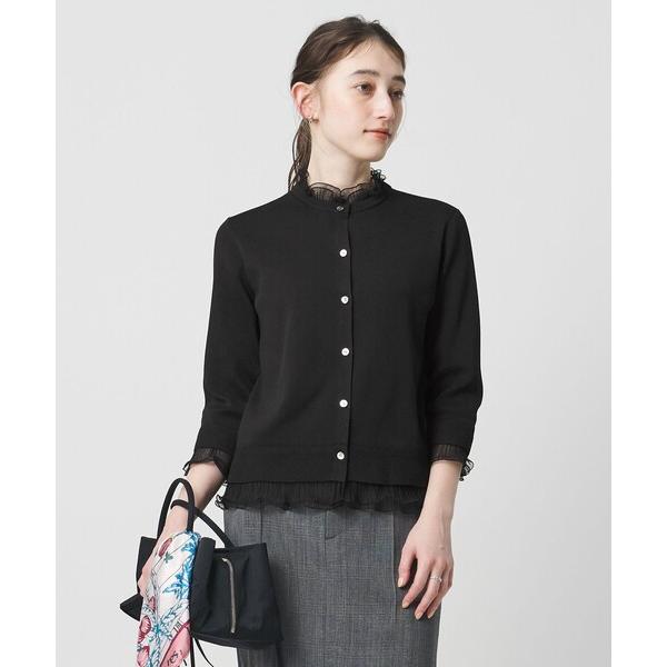 『タイムセール実施中』ZOZO問い合わせ番号:103627903ショップ:UNITED ARROWS，ユナイテッドアローズブランド:UNITED ARROWS，ユナイテッドアローズ商品名:４WAY チュール フリル カーディガンカテゴリ:ト...