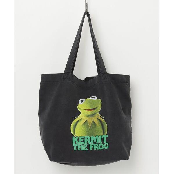 『タイムセール実施中』ZOZO問い合わせ番号:103627956ショップ:Lafayette，ラファイエットブランド:Disney，ディズニー，Lafayette，ラファイエット商品名:ディズニー カーミット ピグメントトートバッグ [DM...