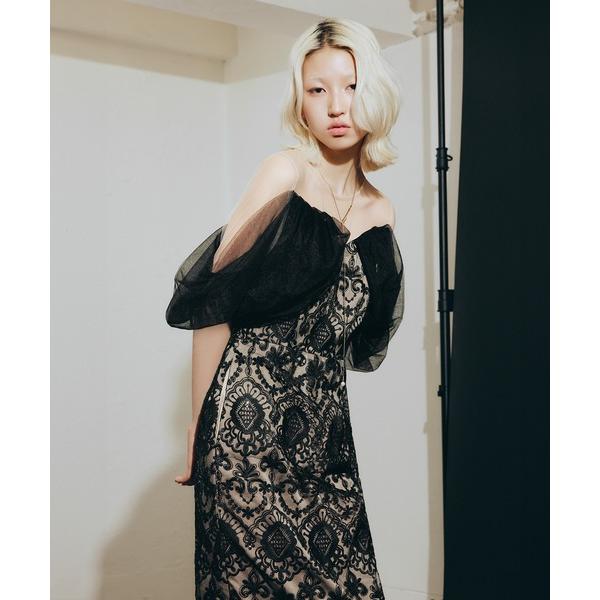 『タイムセール実施中』ZOZO問い合わせ番号:103628207ショップ:darial，ダリアルブランド:darial，ダリアル商品名:【darial】デコルテを美しく見せるオフショルデザイン / offsholder lace dress...