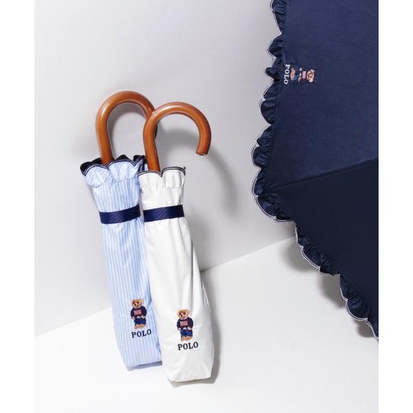 ZOZO問い合わせ番号:103628652ショップ:MOONBAT，ムーンバットブランド:POLO RALPH LAUREN，ポロ ラルフ ローレン，MOONBAT，ムーンバット商品名:【WEB限定】遮光100％ 晴雨兼用日傘 2段折たたみ...