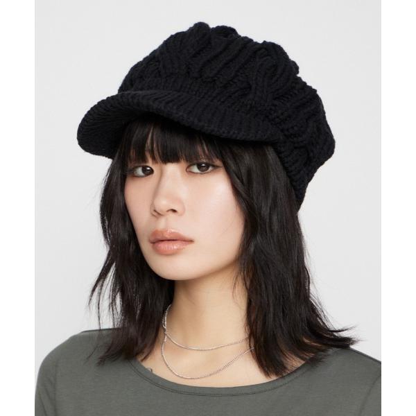 ZOZO問い合わせ番号:103628709ショップ:LAGUA GEM，ラグア ジェムブランド:LAGUA GEM，ラグアジェム商品名:LOOSEY KNIT キャスケットカテゴリ:帽子>キャスケットブランド品番:510JSM56-1...