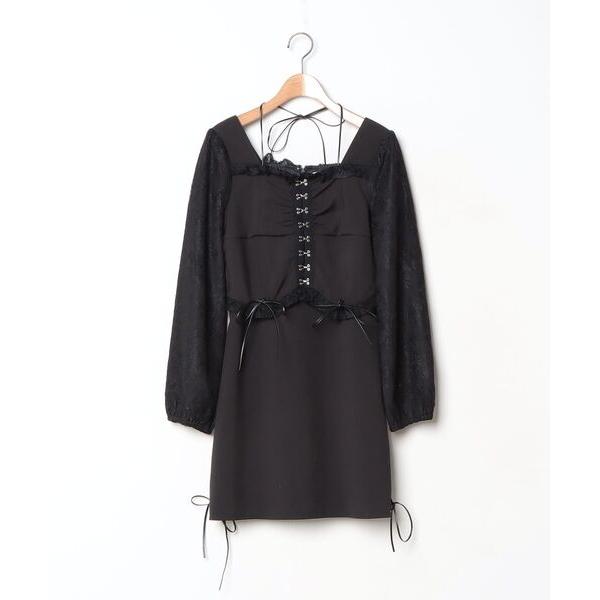 コンディション：A（使用感なし）数回使用した程度で使用感が感じられないアイテムZOZO問い合わせ番号:103628963ショップ:ZOZOUSED，ゾゾユーズドブランド:BUBBLES，バブルス商品名:フリル長袖ワンピースカテゴリ:ワンピー...