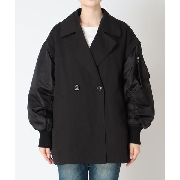 参考価格：10，890円発売時期：2025年01月コンディション：B（目立つ使用感なし）使用感が少ない、または気にならないアイテム全体的：汚れ、色あせ参考商品名：MA-1スリーブビックカラーハーフコート参考品番：85614006【商品に関す...