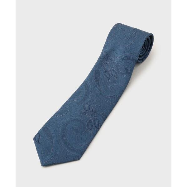 ZOZO問い合わせ番号:103634570ショップ:TAKEO KIKUCHI，タケオキクチブランド:TAKEO KIKUCHI，タケオキクチ商品名:エクストラシルク シャドーペイズリーネクタイカテゴリ:フォーマルスーツ/小物>ネクタ...