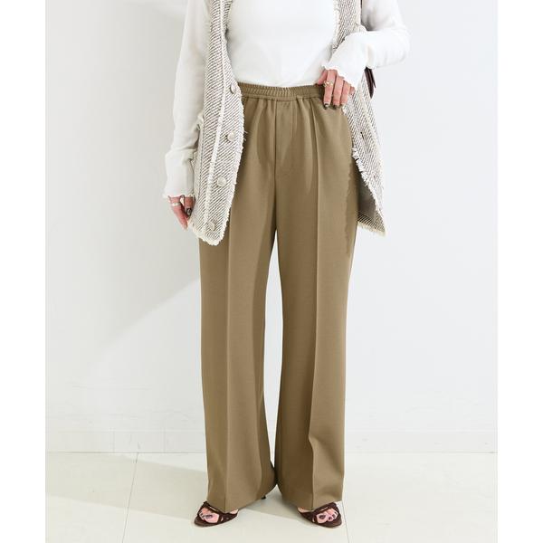 ZOZO問い合わせ番号:103638140ショップ:JOINT WORKS，ジョイントワークスブランド:B.C STOCK，ベーセーストック，Simplicite，サンプリシテ商品名:ウォッシャブル / Wジャージソフトフレアリーンパンツカ...