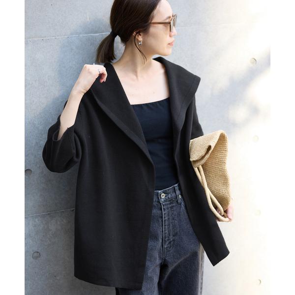 ZOZO問い合わせ番号:103638212ショップ:IENA，イエナブランド:SLOBE IENA，スローブイエナ商品名:《WEB限定》ニットフーディーカーディガンカテゴリ:トップス>カーディガン/ボレロブランド品番:26080912...