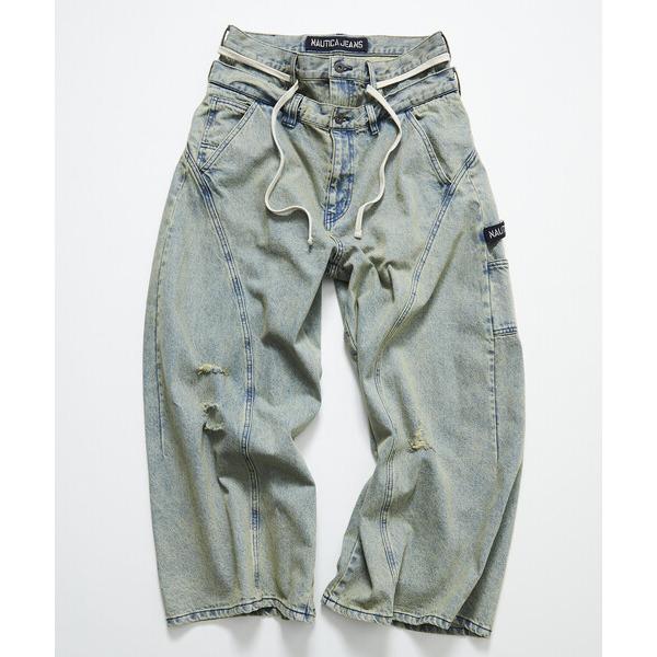 参考価格：19，998円発売時期：2025年02月コンディション：A（使用感なし）数回使用した程度で使用感が感じられないアイテム参考商品名：NAUTICA JEANS CO./ノーティカジーンズ Double Waist Distresse...
