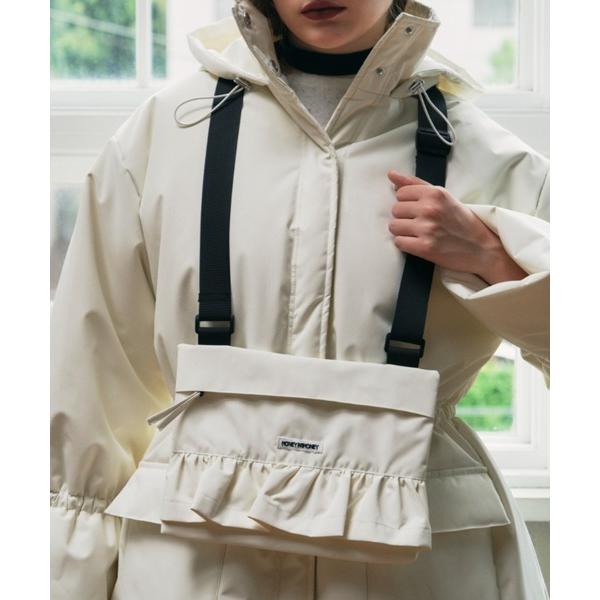 ZOZO問い合わせ番号:103643411ショップ:HONEY MI HONEY，ハニーミーハニーブランド:HONEY MI HONEY，ハニーミーハニー商品名:rainproof frill mini shoulder bagカテゴリ:バ...