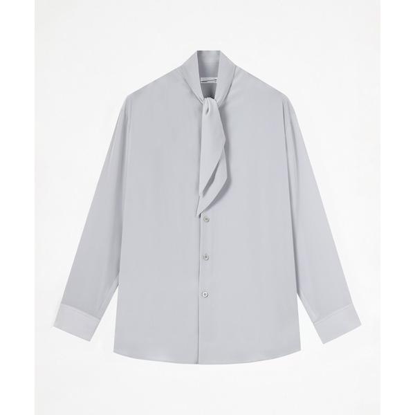 『セール実施中』参考価格：25，300円発売時期：2023年08月コンディション：S（新品同様）タグ付きの未使用、または新品同様のアイテム付属品：タグ参考商品名：BOW COLLAR BIG SHIRT参考品番：2223104【商品に関する...