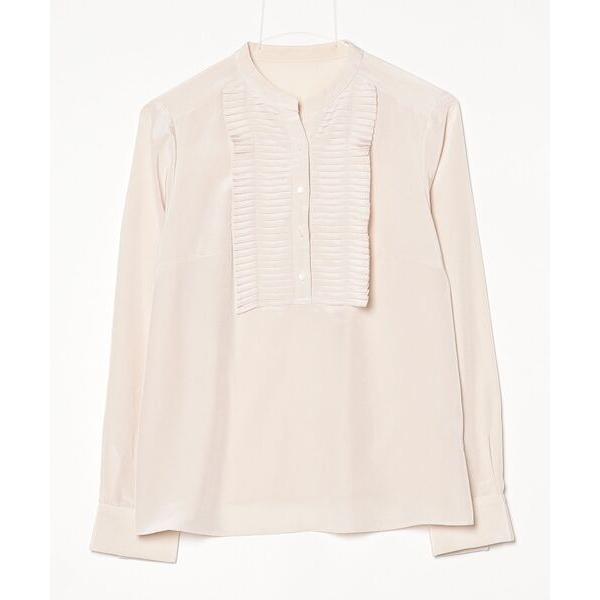 『セール実施中』参考価格：20，900円発売時期：2021年12月コンディション：B（目立つ使用感なし）使用感が少ない、または気にならないアイテム首周り：汚れ参考商品名：◆フロントプリーツスタンドカラーブラウス参考品番：031-211010...