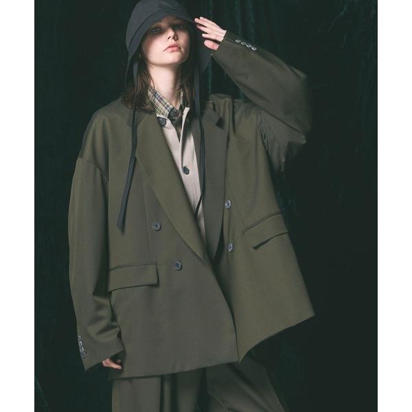 参考価格：19，800円発売時期：2024年02月コンディション：B（目立つ使用感なし）使用感が少ない、または気にならないアイテム首周り：汚れ参考商品名：《UNISEX》Wool Mix Prime-Over Double Tailored...