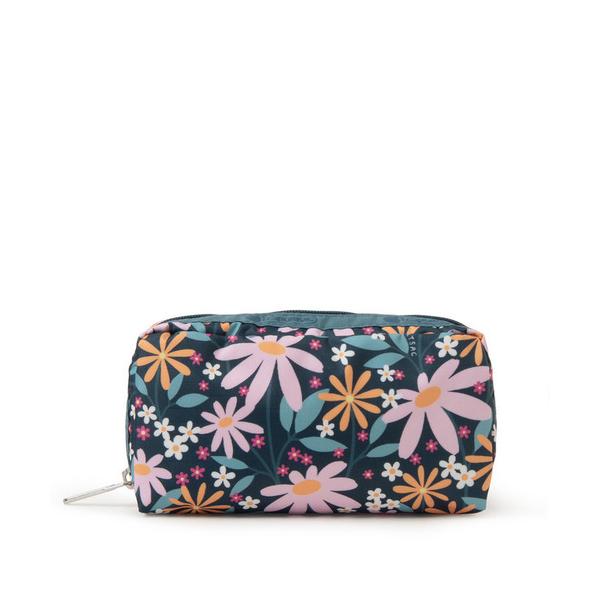 ZOZO問い合わせ番号:103664126ショップ:LeSportsac，レスポートサックブランド:LeSportsac，レスポートサック商品名:RECTANGULAR COSMETIC レトロデイジーズカテゴリ:財布/小物>ポーチブ...