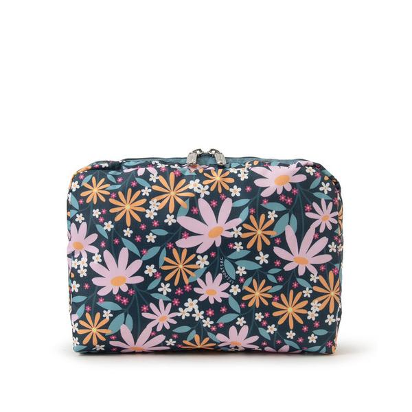 ZOZO問い合わせ番号:103664149ショップ:LeSportsac，レスポートサックブランド:LeSportsac，レスポートサック商品名:EXTRA LARGE RECTANGULAR COSMETIC レトロデイジーズカテゴリ:財...