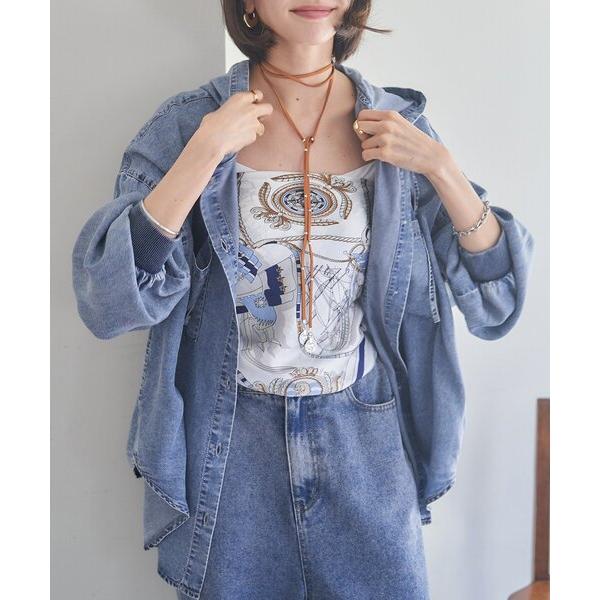 ZOZO問い合わせ番号:103664393ショップ:RMAF，リマインドミーアンドフォーエバーブランド:Remind me and forever，リマインドミーアンドフォーエバー商品名:【OTONA】デニムパーカーシャツカテゴリ:トップス...