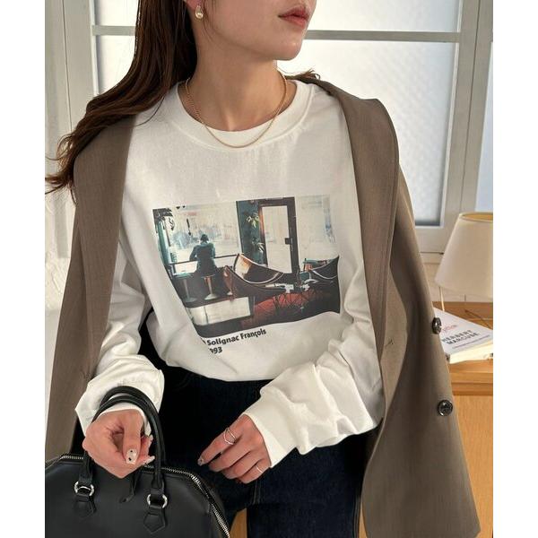 ZOZO問い合わせ番号:103664511ショップ:DISCOAT，ディスコートブランド:DISCOAT，ディスコート商品名:【Enlude】ダブルサイドカフェグラフィックロンT《ユニセックス》カテゴリ:トップス>Tシャツ/カットソー...