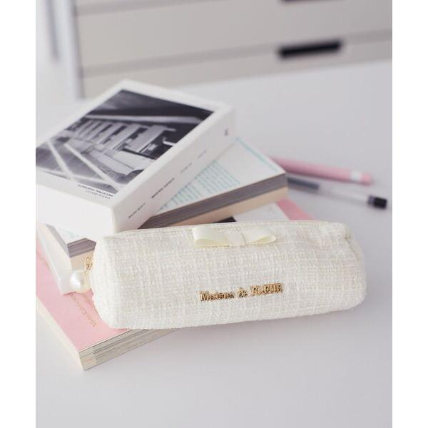 ZOZO問い合わせ番号:103664658ショップ:Maison de FLEUR，メゾン ド フルールブランド:Maison de FLEUR，メゾンドフルール商品名:グログランリボンツイードロングポーチカテゴリ:財布/小物>ポーチ...