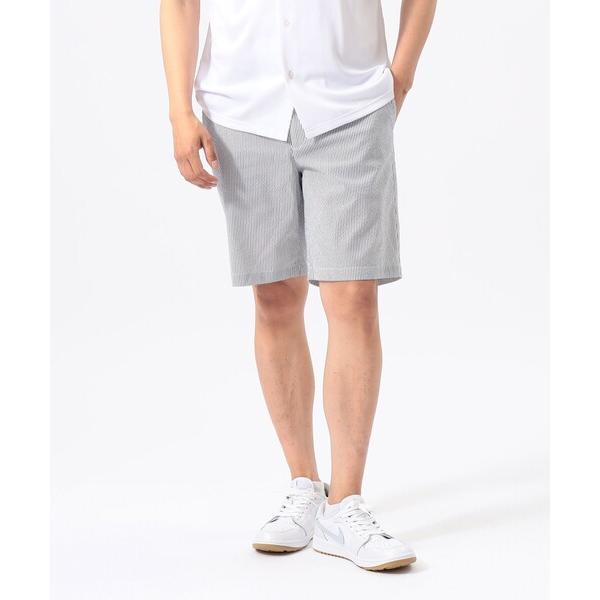 ZOZO問い合わせ番号:103664843ショップ:BEAMS GOLF，ビームスゴルフブランド:BEAMS GOLF，ビームスゴルフ商品名:ORANGE LABEL / クールマックス（R）シアサッカーショーツ（吸水速乾）カテゴリ:パンツ...
