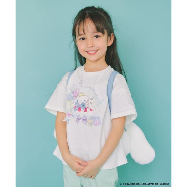 ZOZO問い合わせ番号:103665025ショップ:ANY，エニィブランド:ANY，エニィ商品名:【シナモロール×ANY KIDS】プリント 半袖Tシャツカテゴリ:トップス>Tシャツ/カットソーブランド品番:KKFKLS0372素材:...