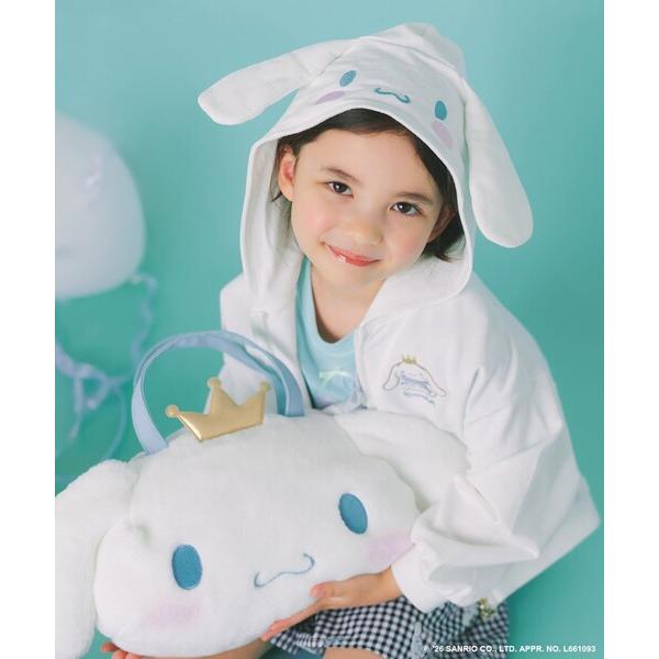 ZOZO問い合わせ番号:103665031ショップ:ANY，エニィブランド:ANY，エニィ商品名:【シナモロール×ANY KIDS】なりきりパーカーカテゴリ:トップス>パーカーブランド品番:JKFSLS0370素材:オフホワイト：[本...