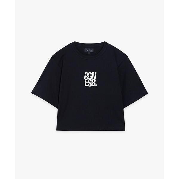 ZOZO問い合わせ番号:103665105ショップ:agnes b.，アニエスベーブランド:agnes b.，アニエスベー商品名:ロゴ コットン 半袖 Tシャツ ”b. Style”カテゴリ:トップス>Tシャツ/カットソーブランド品番...