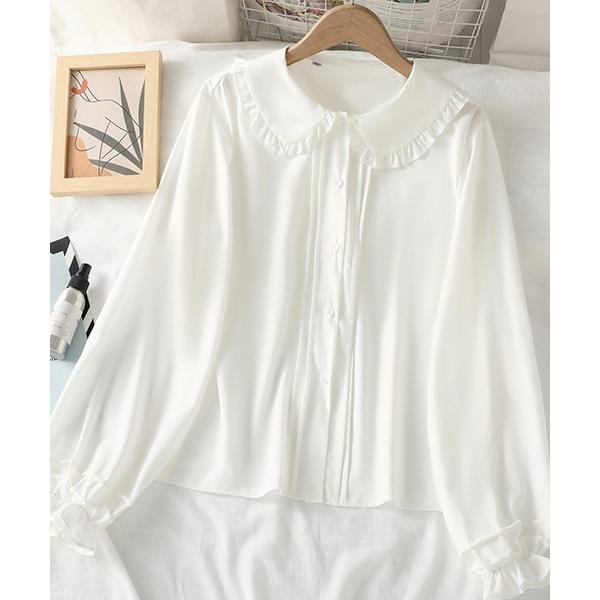 『セール実施中』ZOZO問い合わせ番号:103665167ショップ:gossip！ロサンゼルス，ゴシップロサンゼルスブランド:gossip！ロサンゼルス，ゴシップロサンゼルス商品名:YUGA　ドールカラー　フェミニンブラウスカテゴリ:トップ...