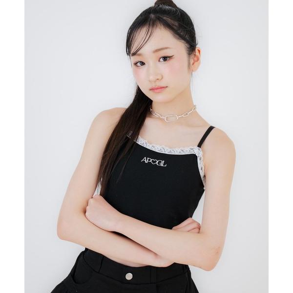 『タイムセール実施中』※このアイテムは返品・交換対象外商品です。ZOZO問い合わせ番号:103665219ショップ:ANAP，アナップブランド:ANAP GiRL，アナップガール商品名:レース付ブラトップカテゴリ:アンダーウェア>イン...