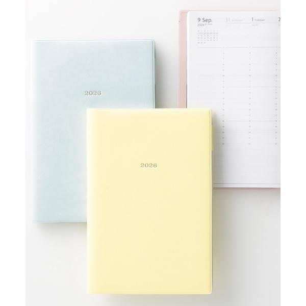 ZOZO問い合わせ番号:103665297ショップ:MARK'S，マークスブランド:EDiT，エディット，MARK'S，マークス商品名:【直営店限定】EDiT 手帳 2026 スケジュール帳 2026年3月始まり 週間バーチカル B6変型 ...