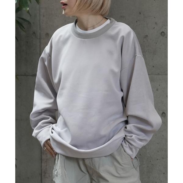 『タイムセール実施中』ZOZO問い合わせ番号:103665662ショップ:UNIIT，ユニットブランド:UNIIT，ユニット商品名:【TIMBRE POSTE】ふわ軽 エアーパフ クルーネックトレーナーカテゴリ:トップス>スウェットブ...