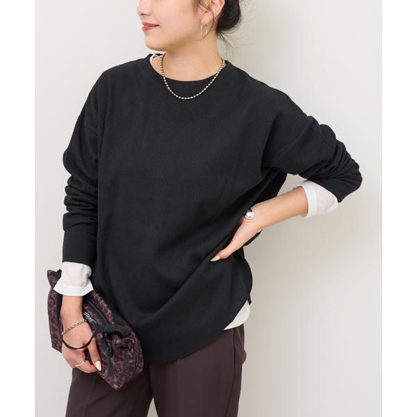 ZOZO問い合わせ番号:103665747ショップ:JOURNAL STANDARD，ジャーナルスタンダードブランド:JOURNAL STANDARD relume，ジャーナルスタンダード　レリューム商品名:《追加2》TCワッフルオーバーサ...