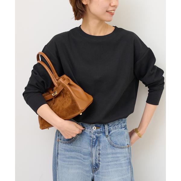 ZOZO問い合わせ番号:103665748ショップ:JOURNAL STANDARD，ジャーナルスタンダードブランド:JOURNAL STANDARD relume，ジャーナルスタンダード　レリューム商品名:《追加3》TCワッフルロングスリ...