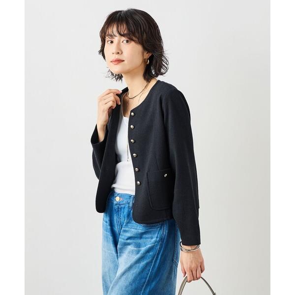 ZOZO問い合わせ番号:103666075ショップ:NOLLEY'S，ノーリーズブランド:NOLLEY'S Sophi，ノーリーズソフィ，NOLLEY'S，ノーリーズ商品名:ウォッシャブルラッセルリングカーデジャケットカテゴリ:ジャケット/...