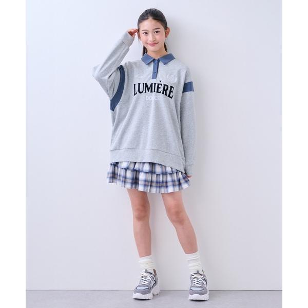 ZOZO問い合わせ番号:103666142ショップ:NARUMIYA ONLINE，ナルミヤ オンラインブランド:pom ponette junior，ポンポネットジュニア商品名:衿つきTシャツカテゴリ:トップス>Tシャツ/カットソー...