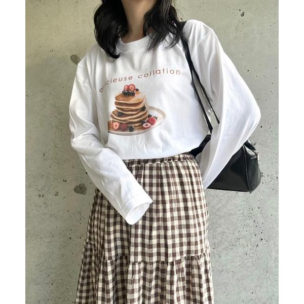 『タイムセール実施中』ZOZO問い合わせ番号:103666351ショップ:merrylatte，メリーラテブランド:etta，エタ商品名:ビッグスイーツロンT／長袖Tシャツカテゴリ:トップス>Tシャツ/カットソーブランド品番:e-34...