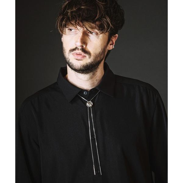 ZOZO問い合わせ番号:103666486ショップ:NO ID.，ノーアイディーブランド:NO ID.，ノーアイディ商品名:【NO ID.】Metal Loop Tie / メタル ループ タイカテゴリ:フォーマルスーツ/小物>ネクタ...