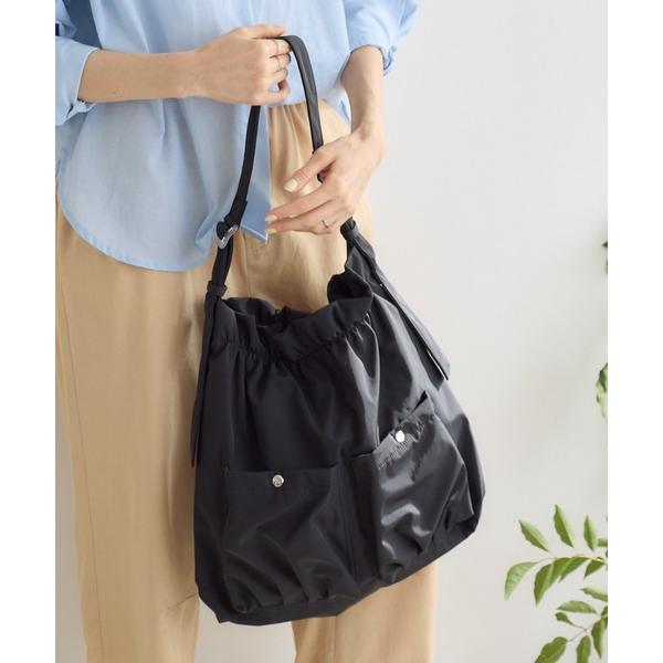 ZOZO問い合わせ番号:103666500ショップ:Paradise Picnic，パラダイス ピクニックブランド:KATHARINE ROSS，キャサリンロス商品名:【KATHARINE ROSS】アウトポケットギャザーショルダーバッグカ...