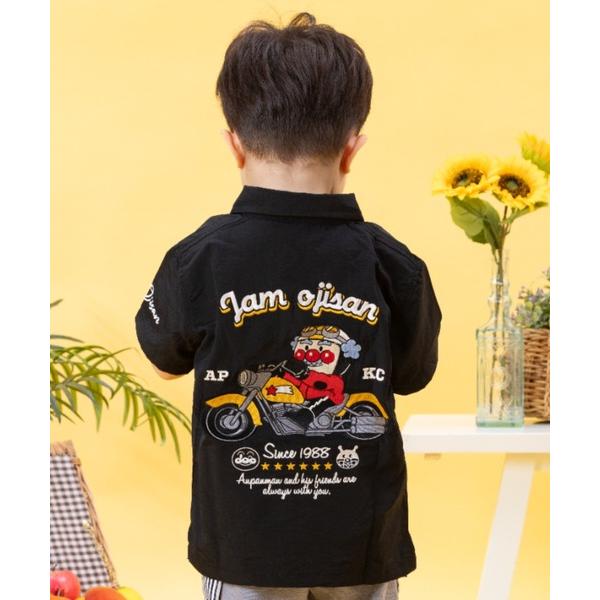 ZOZO問い合わせ番号:103666886ショップ:BANDAI APPAREL SHOP，バンダイアパレルショップブランド:ANPANMAN KIDS COLLECTION，アンパンマンキッズコレクション商品名:ジャムおじさんバイク刺繍シ...