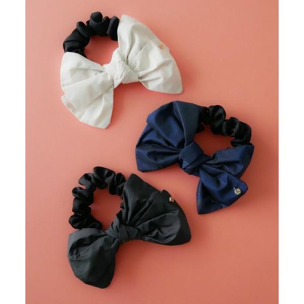 ZOZO問い合わせ番号:103667084ショップ:VENDOME SELECT，ヴァンドームセレクトブランド:LANVIN en Bleu，ランバンオンブルー商品名:リボンシュシュカテゴリ:ヘアアクセサリー>シュシュブランド品番:L...