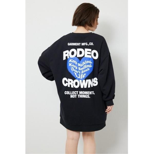 ZOZO問い合わせ番号:103667578ショップ:RODEO CROWNS WIDE BOWL，ロデオクラウンズワイドボウルブランド:RODEO CROWNS WIDE BOWL，ロデオクラウンズワイドボウル商品名:バックハートロゴワンピ...